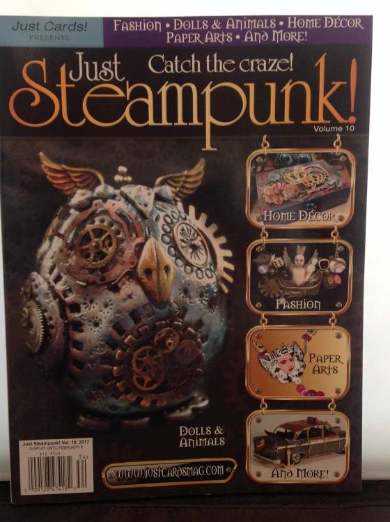 Just Steampunk Magazine, Volume Ten | Featuring Beverly Holman Art ...