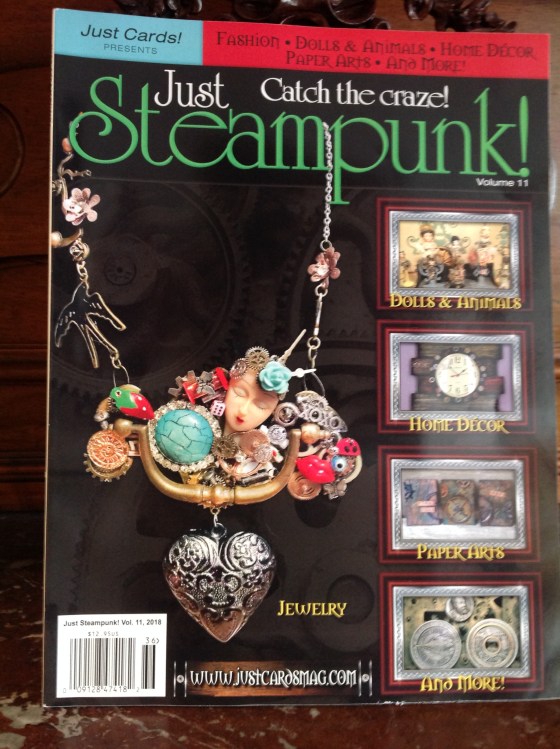 Just Steampunk Magazine, Volume Eleven: Featuring Beverly Holman Art ...